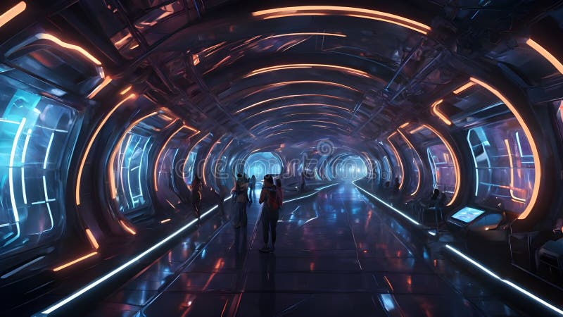 Sci-fi Holograms and Neon Lights Merge To Create a Breathtaking Display ...