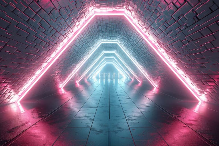 Neon Walkway Stock Illustrations – 635 Neon Walkway Stock Illustrations ...