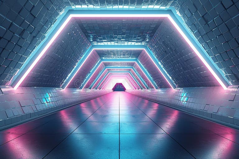 Neon Walkway Stock Illustrations – 635 Neon Walkway Stock Illustrations ...