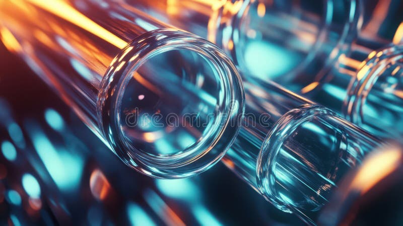 A Sci-fi Inspired Glass Tube Rendering Perfect for High Tech or ...