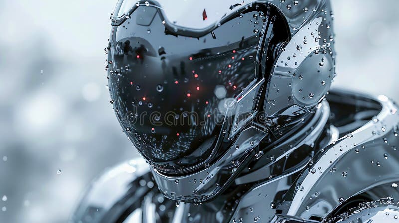 A Sci-fi Interpretation of Warrior Armor, Designed with Liquid Glass ...