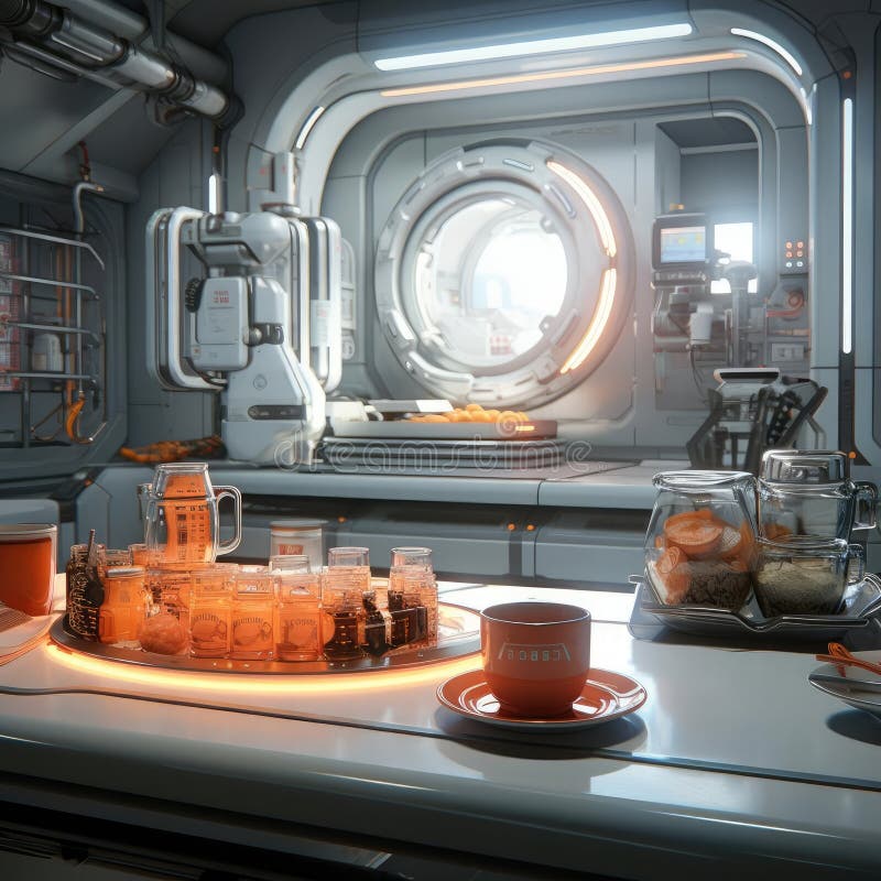 Cyberpunk Kitchen Stock Illustrations – 78 Cyberpunk Kitchen Stock ...