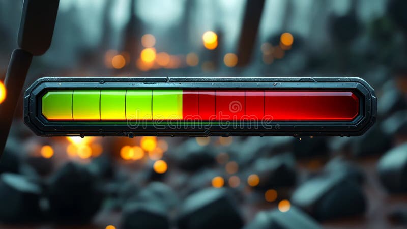 Sci Fi Loading Bar Animation 4K Background Video Stock Footage - Video ...