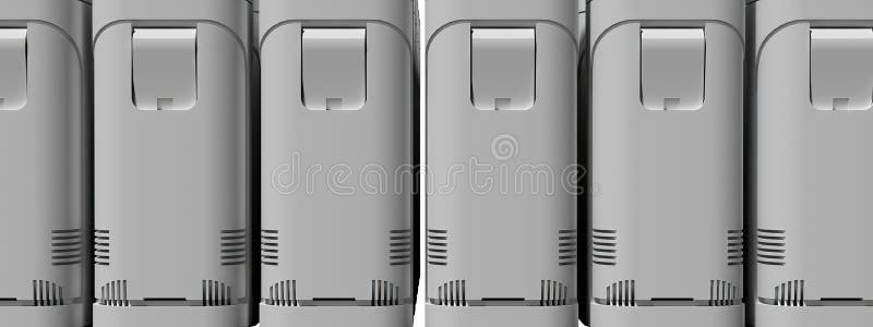 Sci-fi Objects Structures with Novel Shapes Gray Abstract, Elegant and ...