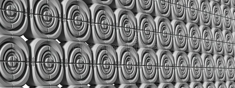 Sci-fi Objects Structures that Project Novel Images Gray Abstract ...