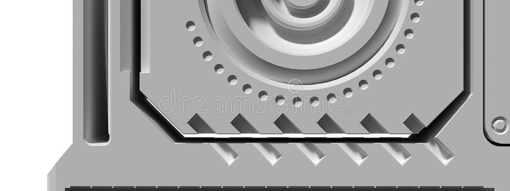 Sci-fi Objects Structures that Reproduce Futuristic Nature Gray ...