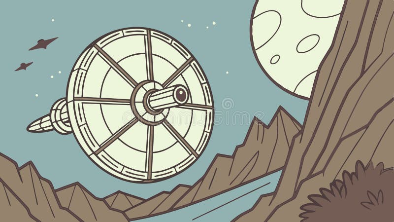 Wheel Space Station Stock Illustrations – 2,007 Wheel Space Station ...