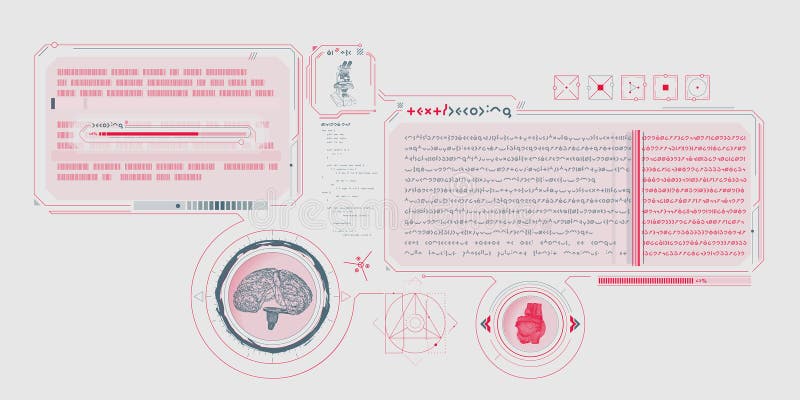 Exploration Interface by Sci-fi Infographics. Stock Vector ...