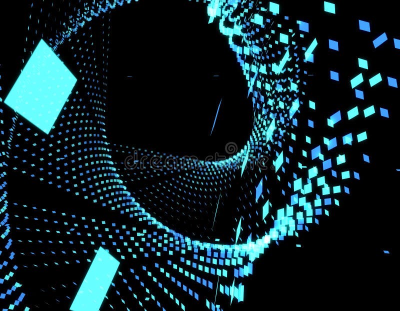 Technology Data Transmission, Abstract Art Graphics, Big Data and 5G ...