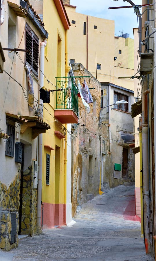 Sciacca sicily italy stock photo. Image of view, house - 165614004