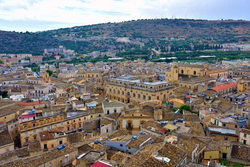 Scicli Sicily Italy stock image. Image of building, ragusa - 132862757