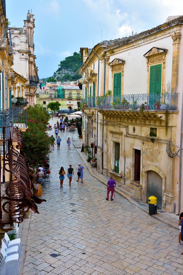 Scicli Sicily Italy editorial image. Image of religion - 132281255