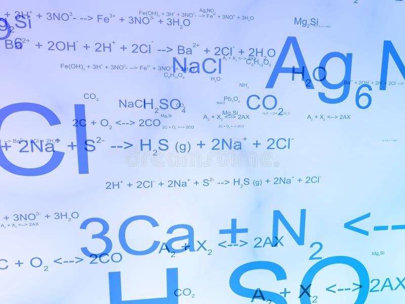 Science formulas stock illustration. Illustration of microscope - 2785952