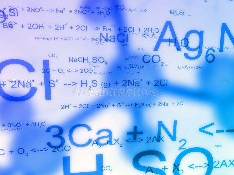 Science formulas stock illustration. Illustration of microscope - 2785952