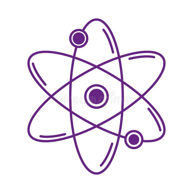 Science Atom Cartoon Vector Illustration Stock Vector - Illustration of ...