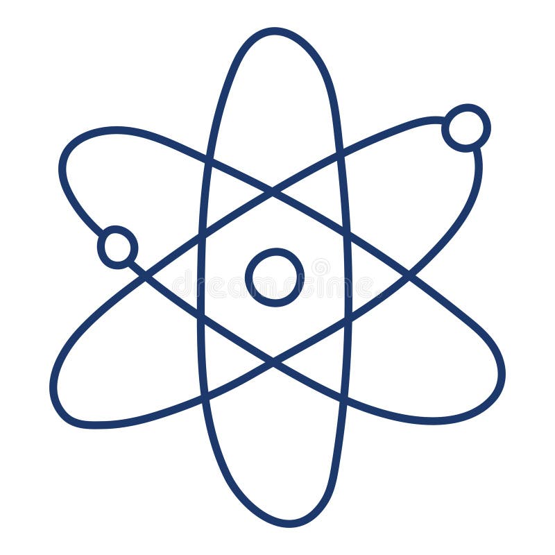 Science Atom School Doodle Icon Stock Vector - Illustration of sketch ...