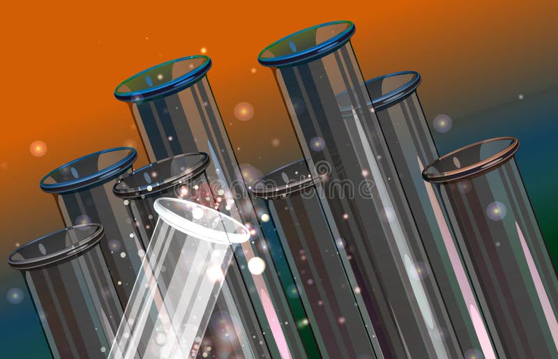 Science Backdrop - Test Tube - Illustration Stock Illustration ...
