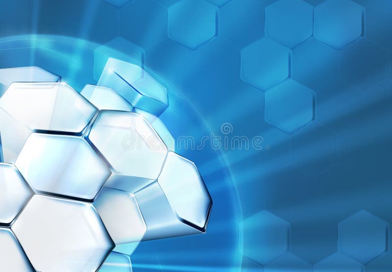 Science Background Blue stock vector. Illustration of cover - 20551987