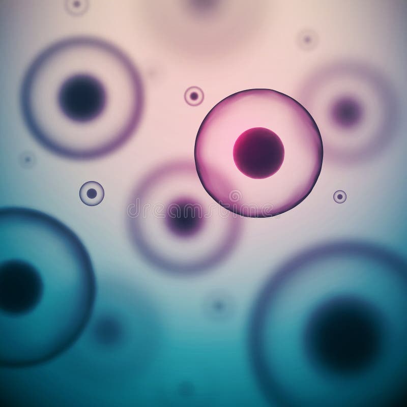 Human cells stock illustration. Illustration of core, electron - 8061249