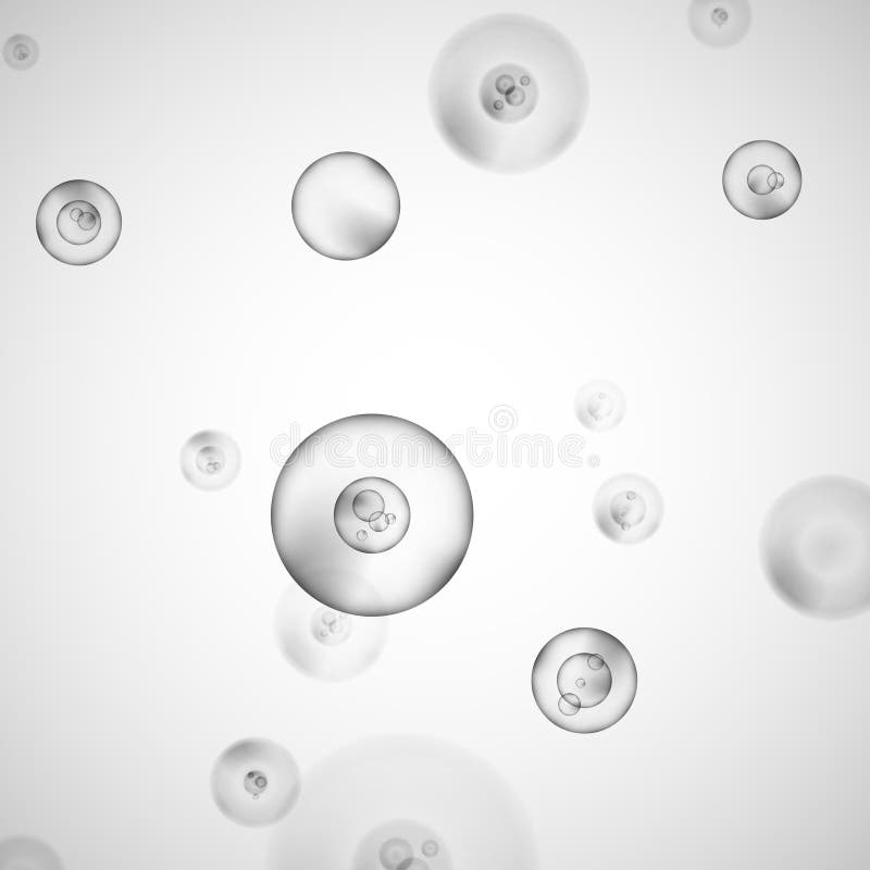 Science Background with Cells Stock Vector - Illustration of ...