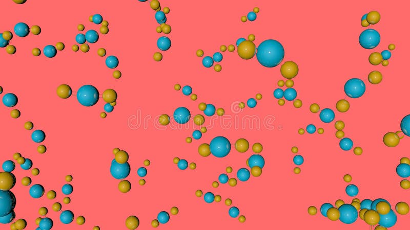 Science Background with Chemical Formulas Against Colored Background ...