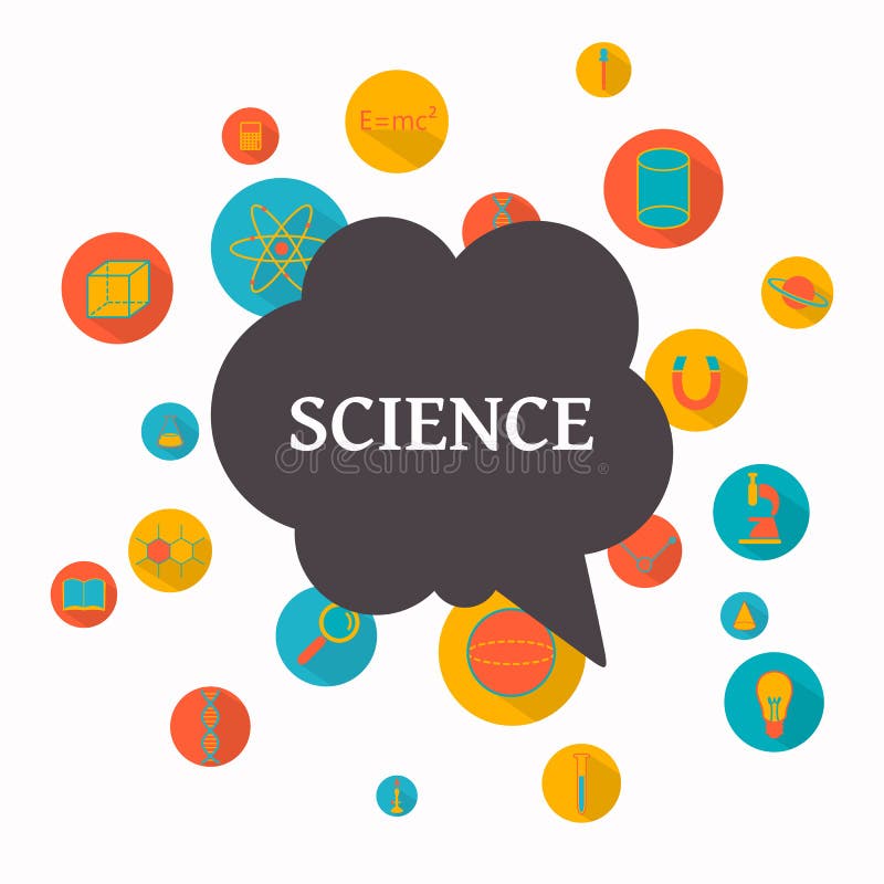 Science Background stock illustration. Illustration of collection ...