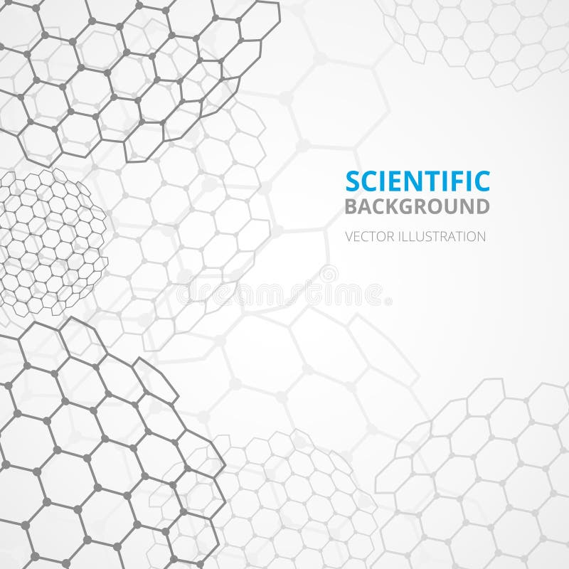 Science Background Template Print Stock Vector - Illustration of ...