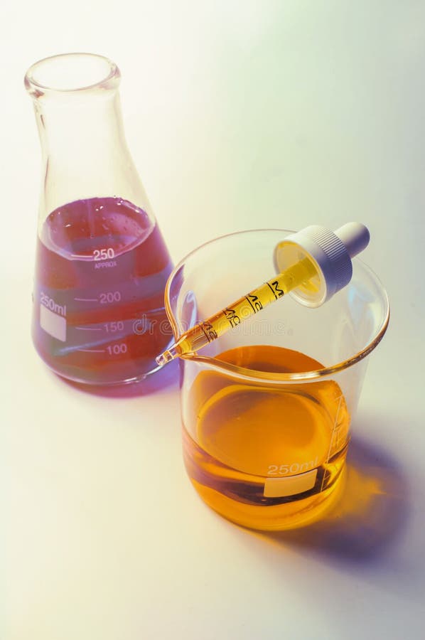 Science Beaker Experiment stock photo. Image of elastic - 79392174