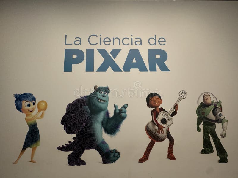 The Science Behind Pixar Exhibit at the CaixaForum, in Madrid, Spain ...