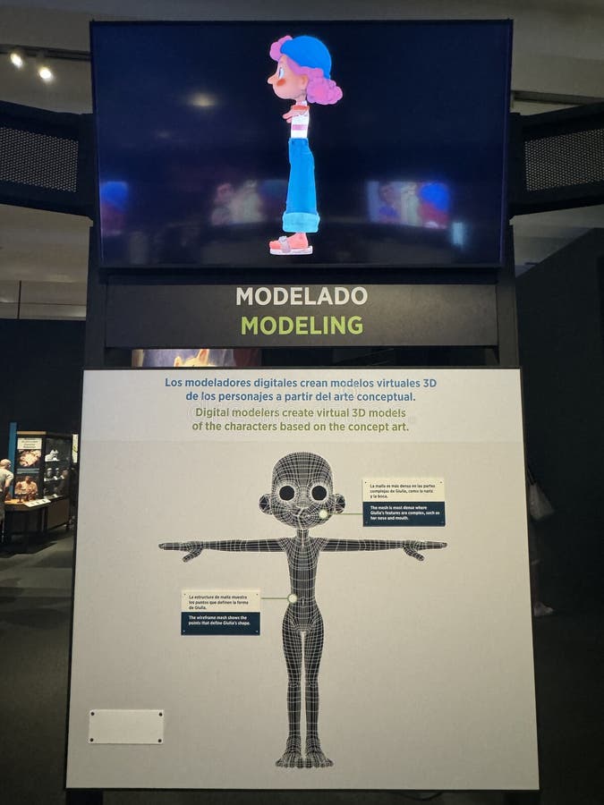 The Science Behind Pixar Exhibit at the CaixaForum, in Madrid, Spain ...