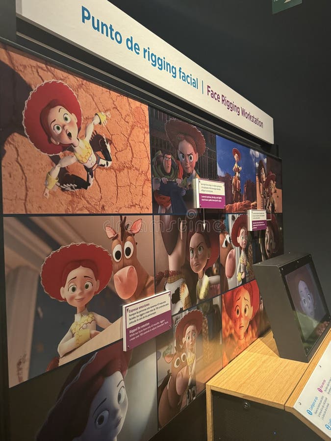 The Science Behind Pixar Exhibit at the CaixaForum, in Madrid, Spain ...