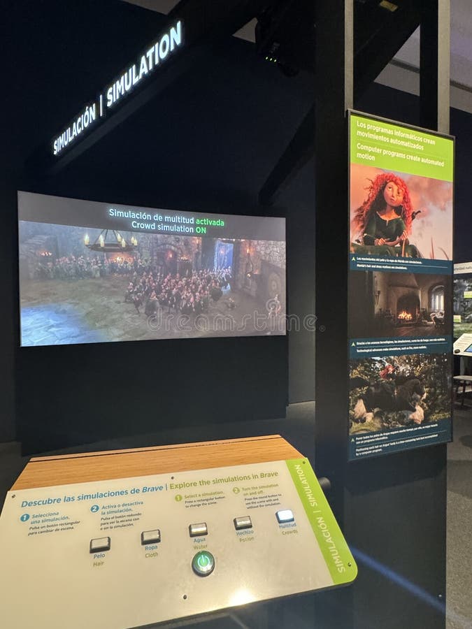 The Science Behind Pixar Exhibit at the CaixaForum, in Madrid, Spain ...