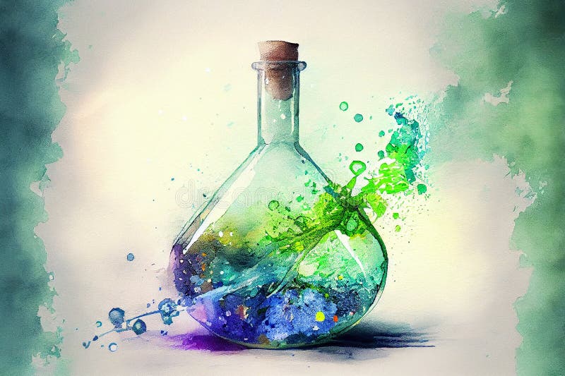 Science and Biotechnology Concept. Growing of Mushrooms in Laboratory ...