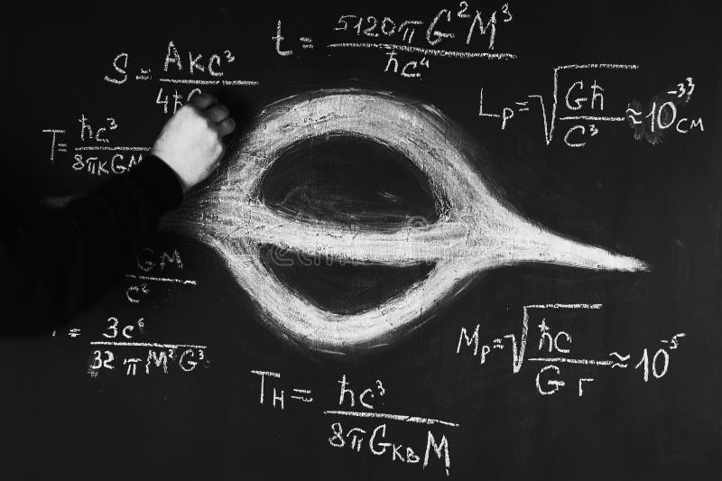 Black Hole Equations Physical Properties