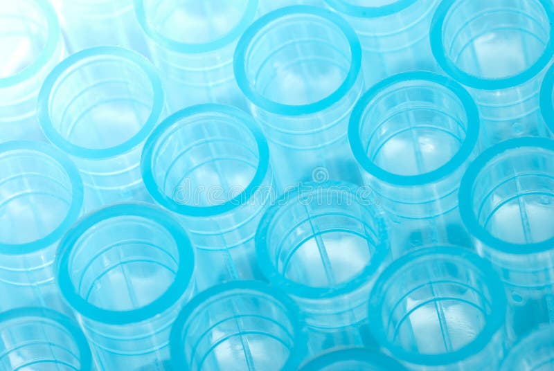 Science Blue Test Pipette Tips Stock Image - Image of chemical ...