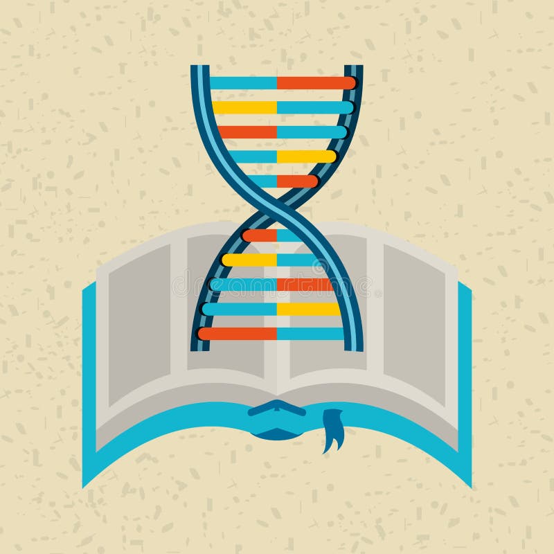 Science book design stock illustration. Illustration of study - 72630255