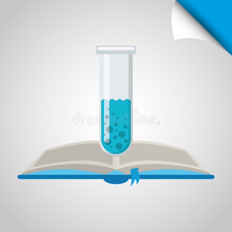 Science book design stock illustration. Illustration of read - 72630256
