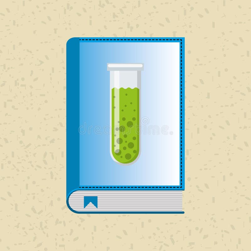 Science book stock vector. Illustration of learning, symbol - 59940488