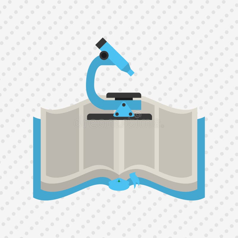 Science book design stock illustration. Illustration of object - 72630341