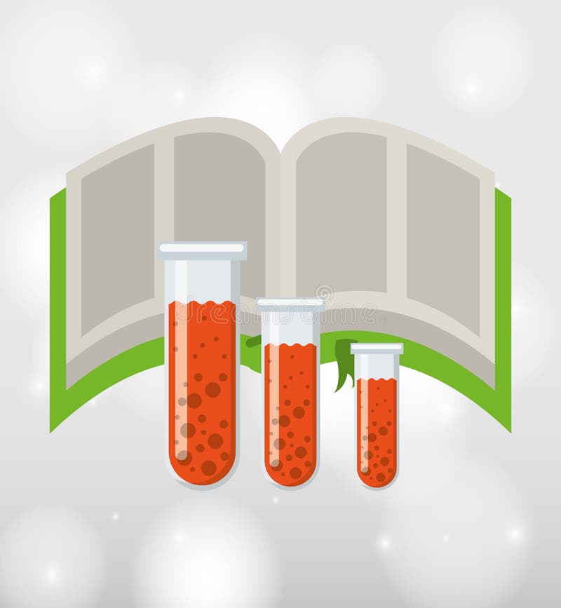 Science book design stock illustration. Illustration of object - 72630567