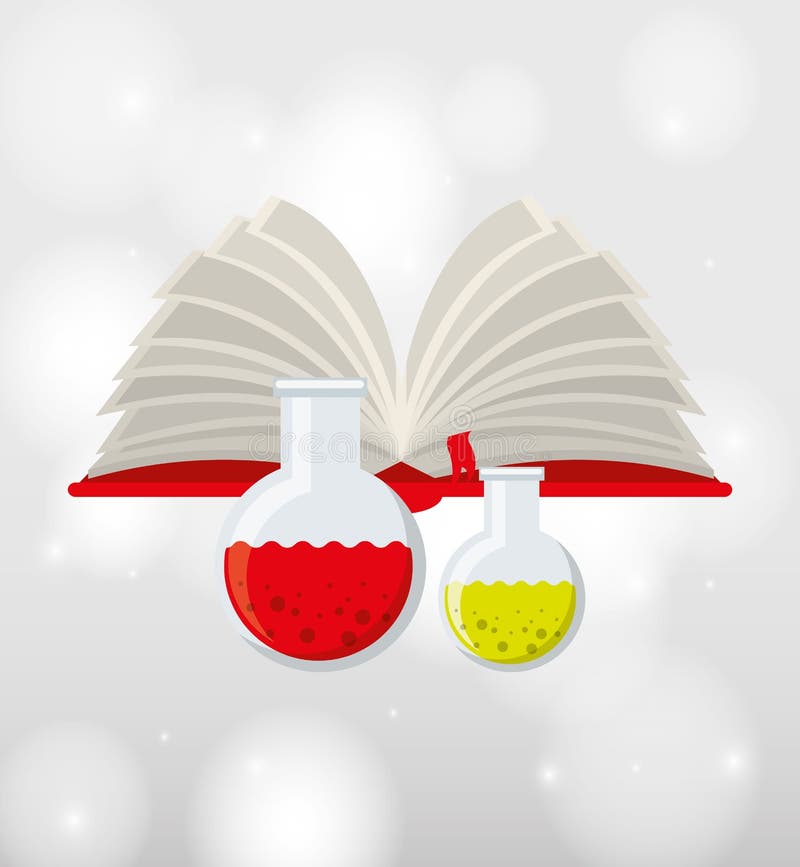 Science book design stock illustration. Illustration of technology ...