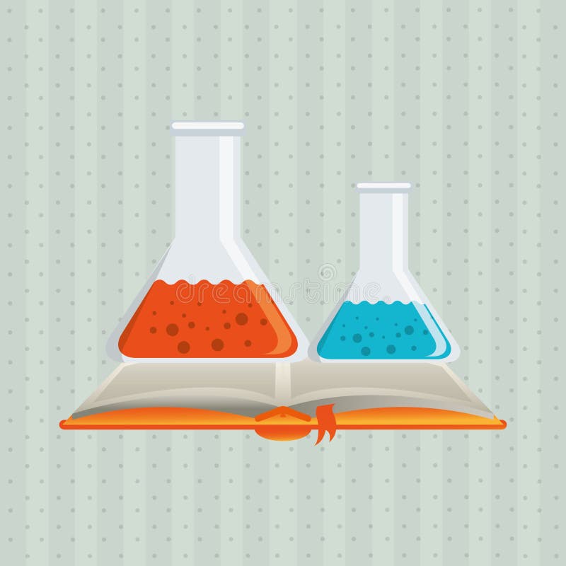 Science book design stock illustration. Illustration of background ...