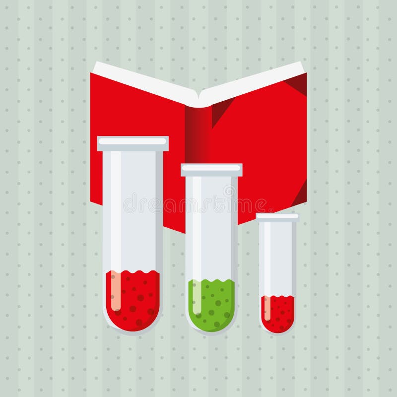 Science book design stock illustration. Illustration of object - 72630650