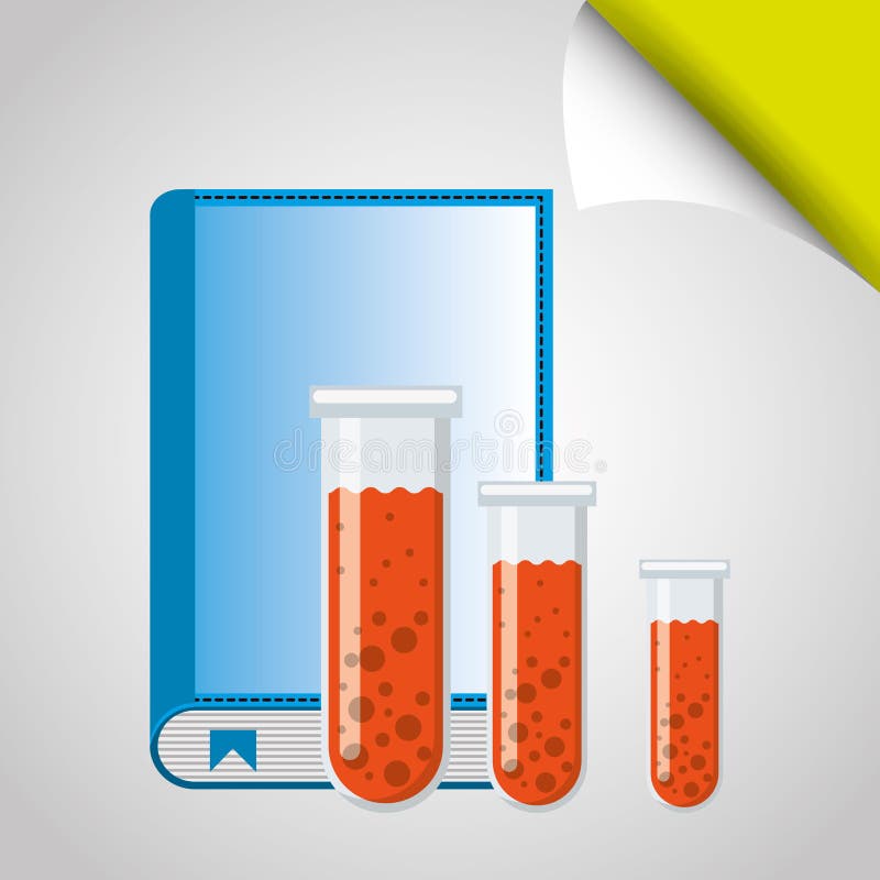 Science book design stock illustration. Illustration of literature ...