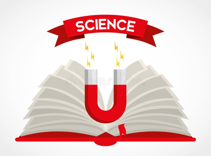 Science book stock vector. Illustration of education - 59940538