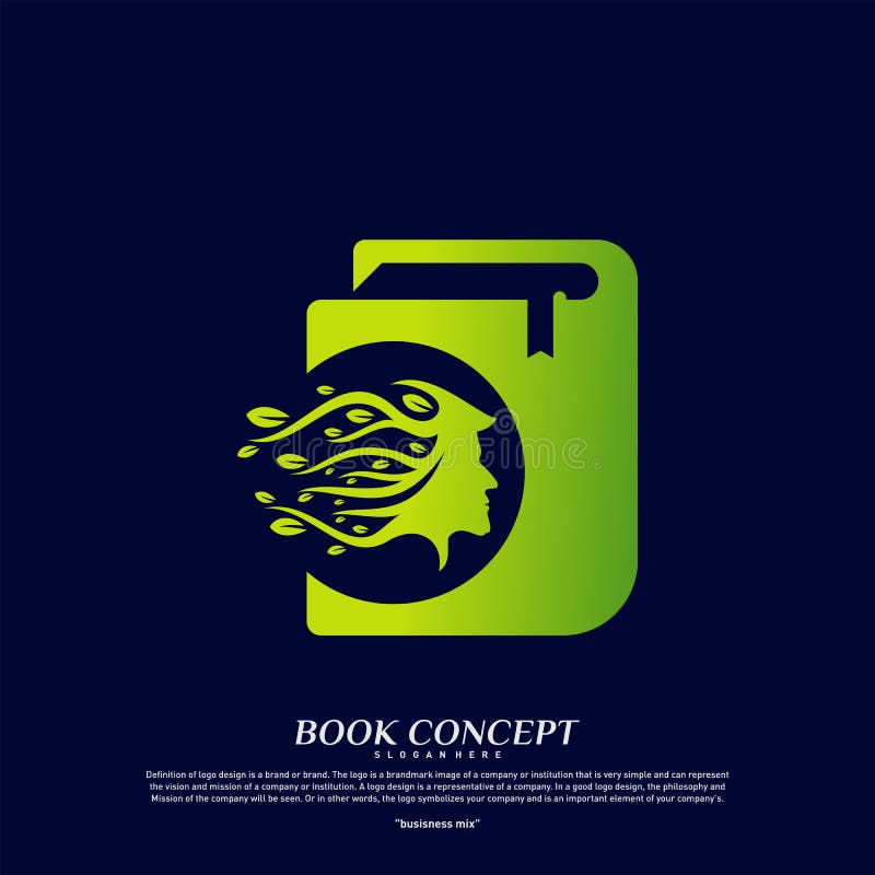 Science Book Logo Concept. Nature People Learning Education Logo Design ...