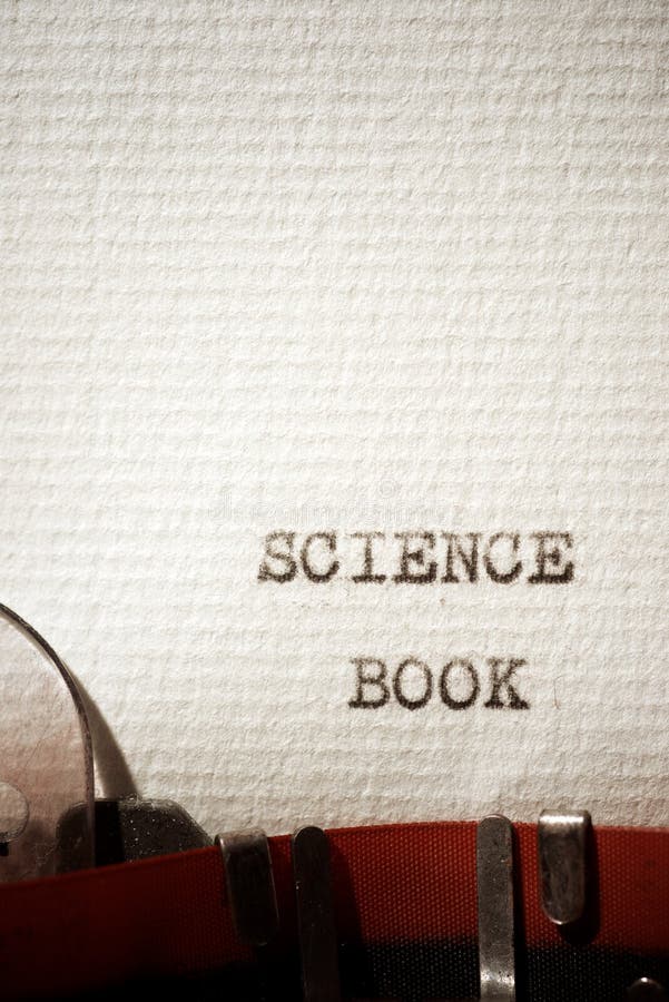 Science book title stock image. Image of learning, education - 266879689