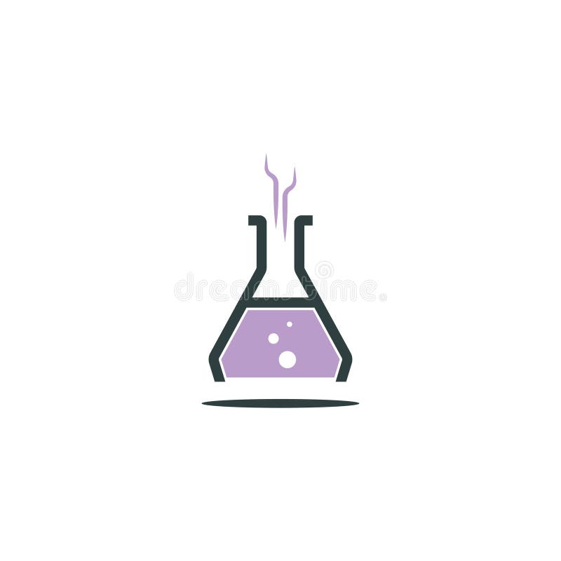 Science Bottle Lab Logo Icon Design Template Stock Vector ...