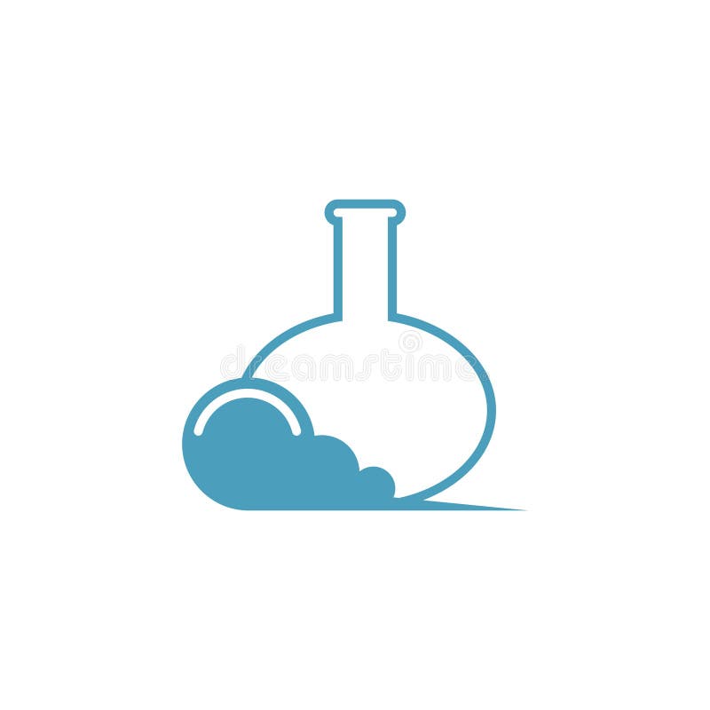 Science Bottle Lab Logo Icon Design Template Stock Vector ...