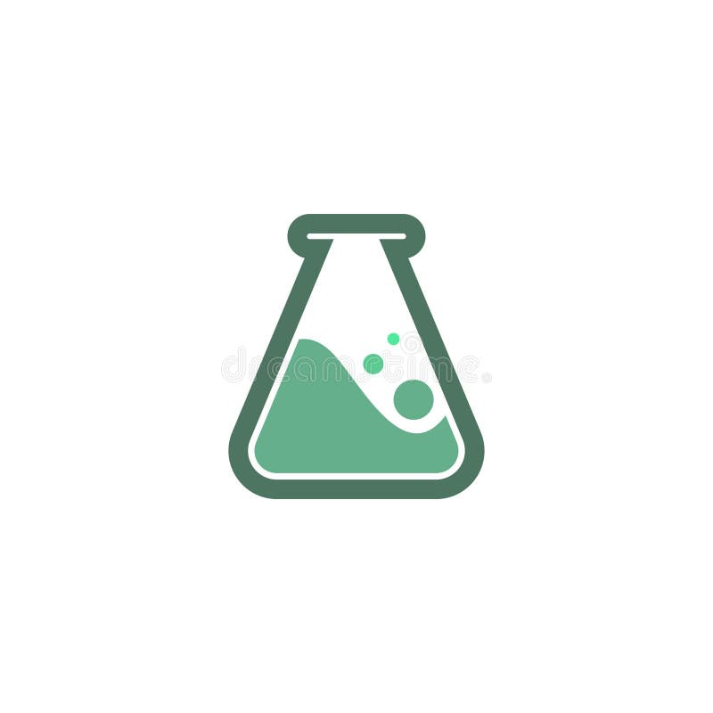 Science Bottle Lab Logo Icon Design Template Stock Vector ...